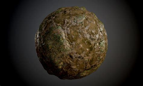 3d Game Asset Store Muddy Soil Grass Rock Ground Seamless Pbr Texture