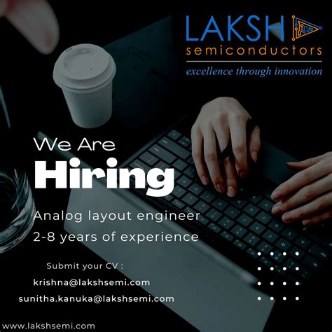 Sunitha K On Linkedin Hiring Analoglayout Analog Layout Layoutdesign Ic Al