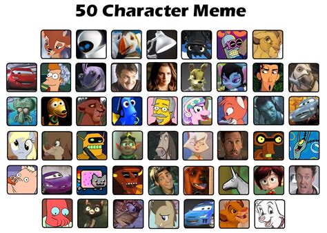 Character Variety Memes