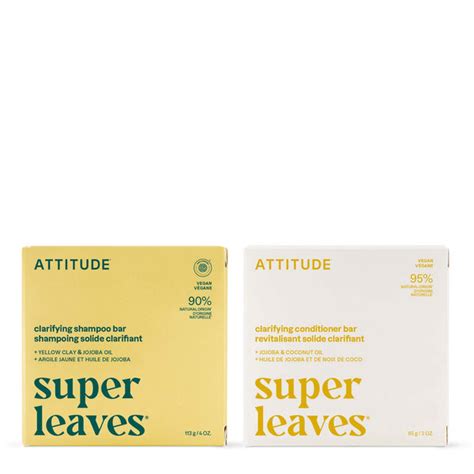Bar Shampoo And Conditioner Clarifying Attitude