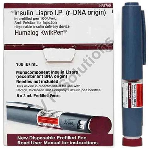 100iuml Humalog Kwikpen Injection At Best Price In Nagpur Id 6838311