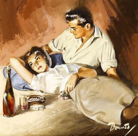 Willard Downes Ilustración Retro Láminas Vintage Artistas