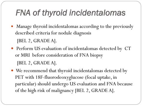 Ppt Clinical Approach To Thyroid Nodule Evaluation Powerpoint