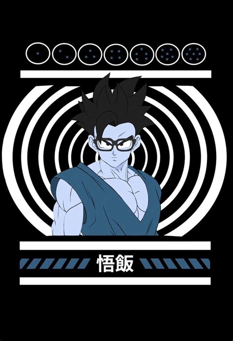 Gohan Design Dragon Ball Super Super Hero Super Héroe Heroe