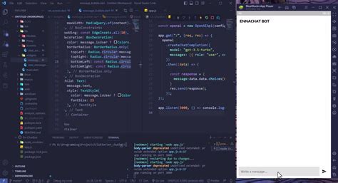 Redwan Ennachat On Linkedin Flutter Nodejs Openai Api