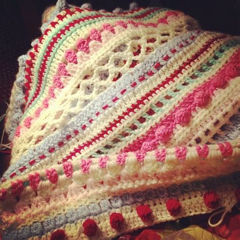 100 Best Crochet Sampler And Mixed Stitch Stripe Afghans Images On