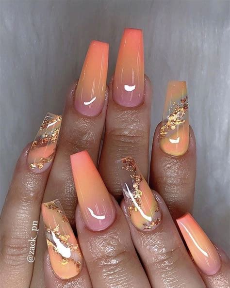 Nails Inspo Orange At Garry Beckwith Blog