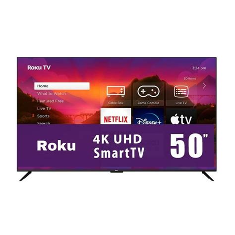 Tv Roku 50 Pulgadas 4k Ultra Hd Smart Tv Led 50r4a5r Walmart En Línea