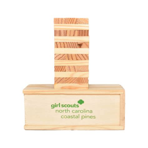Gsnccp Camp Tabletop Block Game Girl Scout Shop