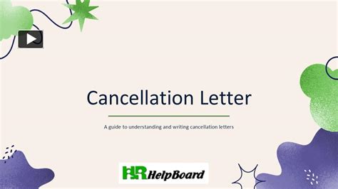 Order Cancellation Presentation Free To Download