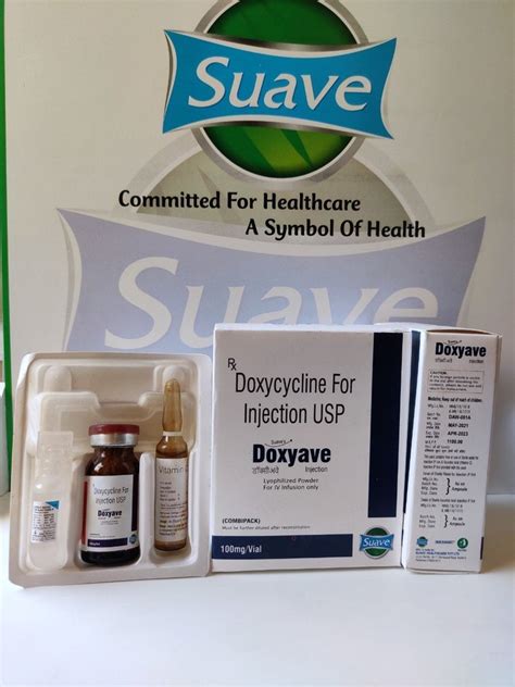 100mg Doxyave Doxycycline Injection At ₹ 1100 Vial In Parwanoo Id 25002207097