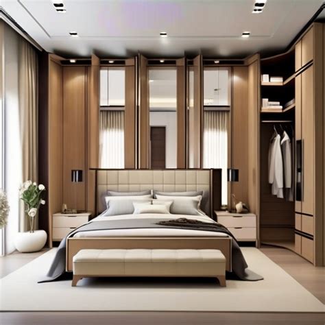 Master Bedroom Wardrobe Design Elegant And Functional Space Planning