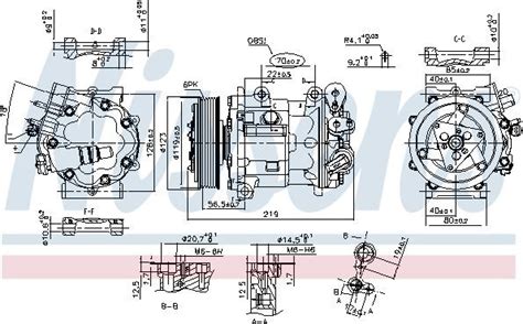 Compresor Climatizare Aer Conditioning Compresor Citroen C5 Ii C5 Iii