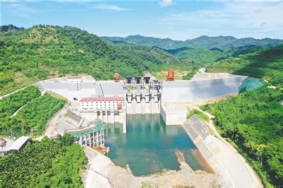 海南日报数字报 南渡江迈湾水利枢纽工程下闸蓄水