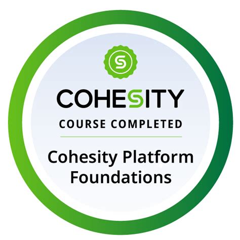 Cohesity Platform Foundations Credly