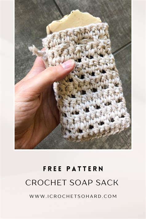 Crochet Pattern Soap Bag At Austin Osborn Blog
