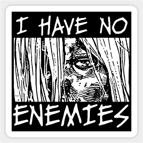 Vinland Saga I Have No Enemies Thorfinn White Sticker Vinland