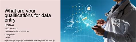 What Are Your Qualifications For Data Entry