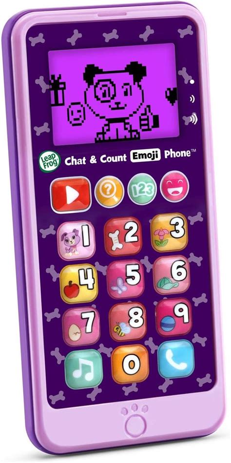 Leapfrog Chat And Count Emoji Phone Blackpurple Leapfrog