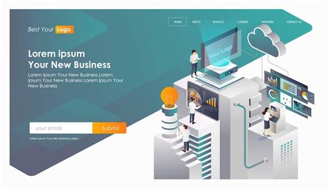 Premium Vector Cloud Server Analysis And Monitoring