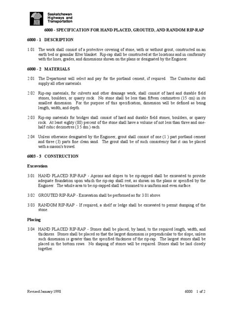 Grouted Riprap Volume Building Engineering