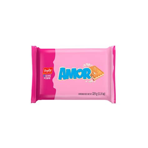 Galletitas Amor 324g Jumbo