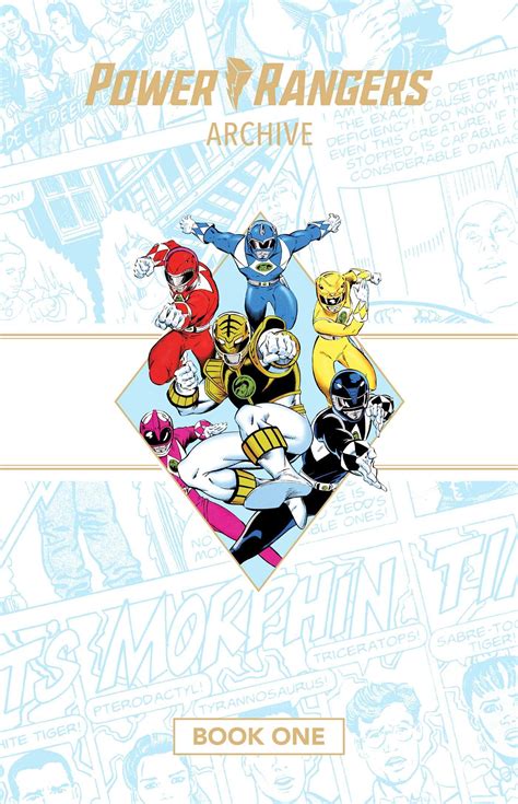 Power Rangers Archive Book One Deluxe Edition Hardcover Announced