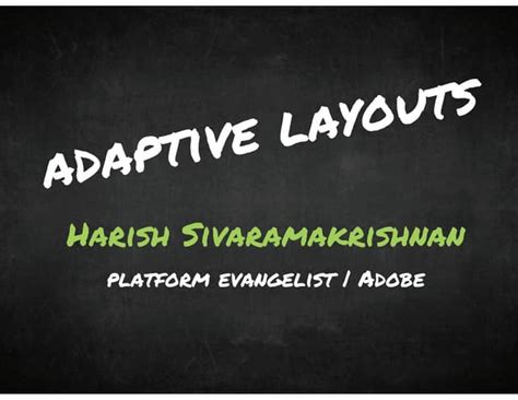 Adaptive Layouts And Css 3 Media Queries Ppt