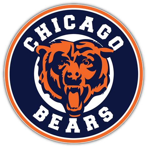 Chicago Bears Nfl Football Logo Sport Car Bumper Sticker Decal Sizes
