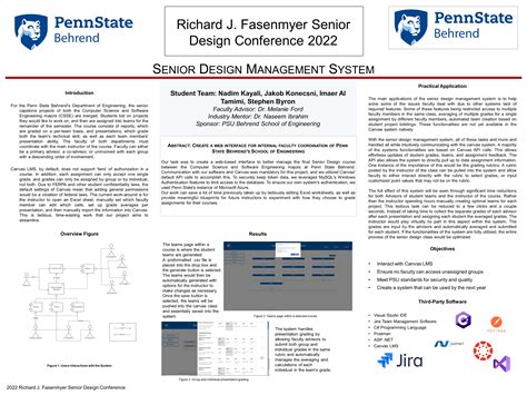 Senior Design Manager Behrend Senior Design Program