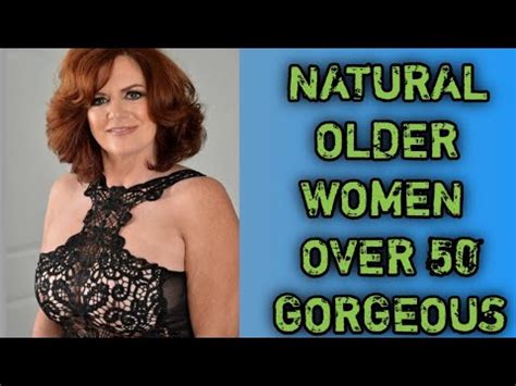 Natural Old Woman Over 40 Colorful Gorgeous Outfits Youtube