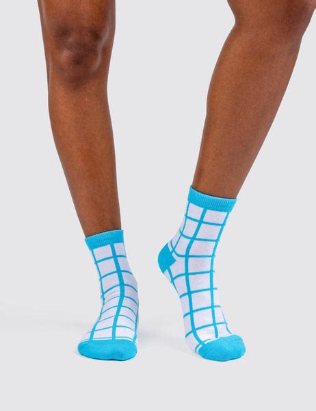 Calypso Grid Socks Mokuyobi