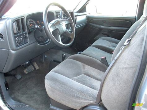Dark Charcoal Interior 2006 Chevrolet Silverado 1500 Ls Crew Cab 4x4