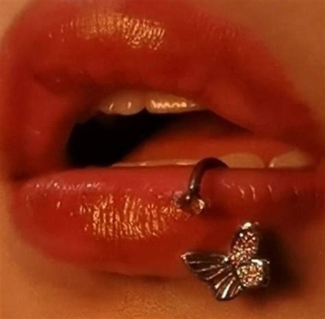 Lip Butterfly Piercing Anillos De Labio Joyería Para El Cuerpo Piercing Para Labio