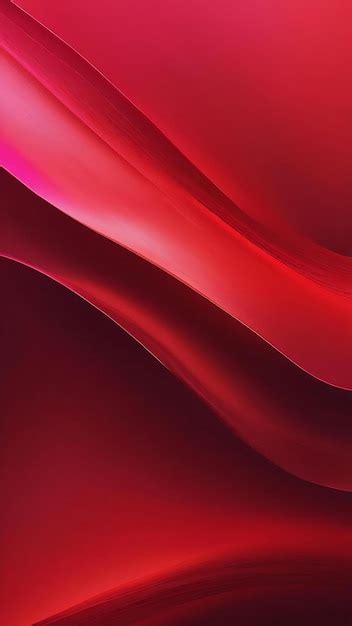 Abstract Red Gradient Background Premium Ai Generated Image