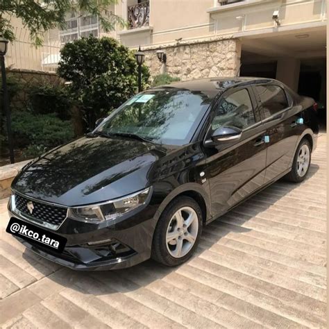 Ikco Tara ایران خودرو تارا On Pinno تارا اتوماتیک مشکی آبنوس با رینگ اچ س