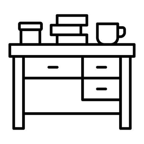 Premium Vector Table Icon