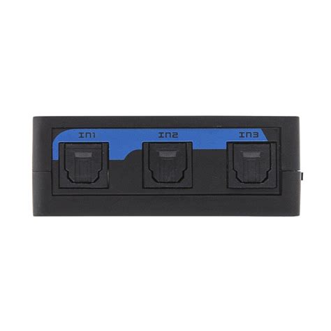 Toslink Switch Med Fjärrkontroll 3 Vägs Toslink Switch