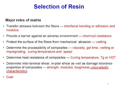 Ppt Types Of Polymer Matrices Dokumentips