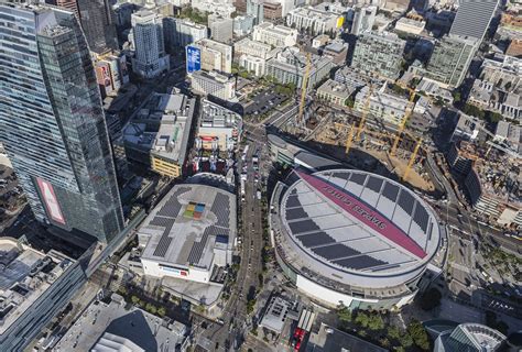 Vista Aerea Dello Staples Center Di La Solid Renner