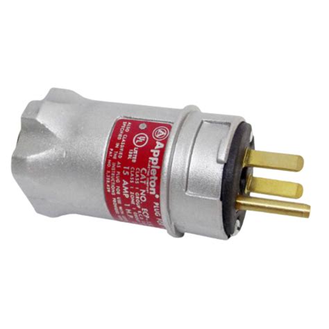 Plug 15a 125v Appleton Ecp1523 Al Oufy Electricals