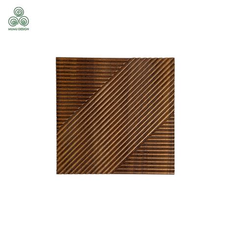 Mumu Fluted Cladding Corner Solid Wall Interior Decorating Luxury High