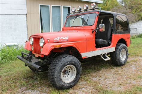 1980 Jeep Cj Cj7 With Original 258 Inline 6 Cyl And Manual 3 Speed Transmission For Sale