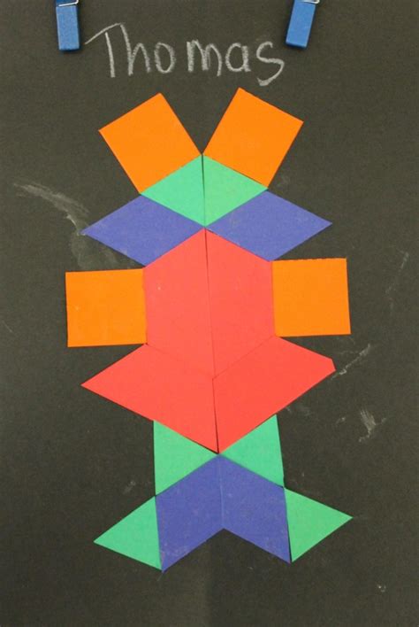 Symmetrical Pattern Block Designs Mrs Huneycutts 2nd Grade