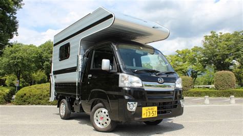 You Can Import A Tiny Camper To Turn Your Kei Truck Into An Rv