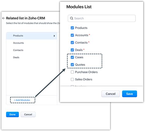 Zoho Projects Integration Online Help Zoho Crm