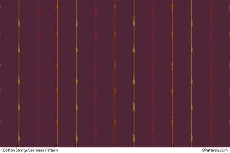 Cotton Strings Seamless Pattern Qpatterns