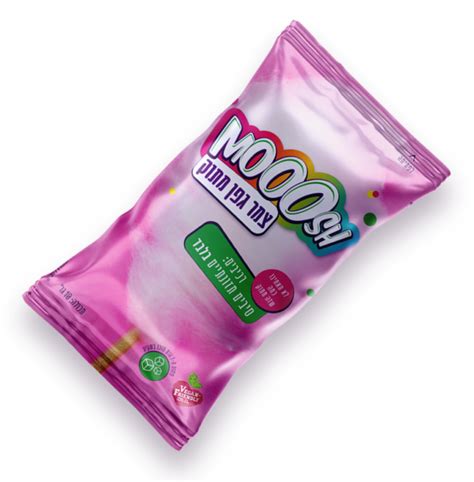 Mooosh מוש חטיף צמר גפן מתוק