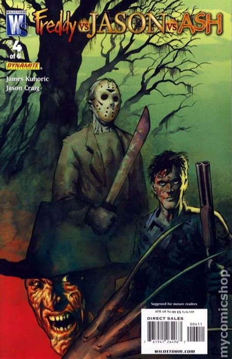 Freddy Vs Jason Vs Ash 2007 4a Freddy Jason Comic Covers