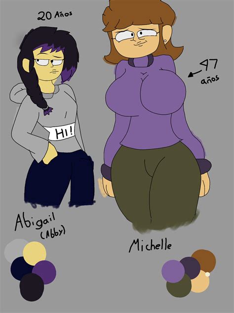 Presentation Of Ocs Abby Y Michelle By Nanobros1 On Deviantart